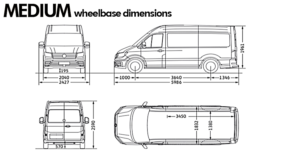 New Volkswagen Crafter Glazing Van